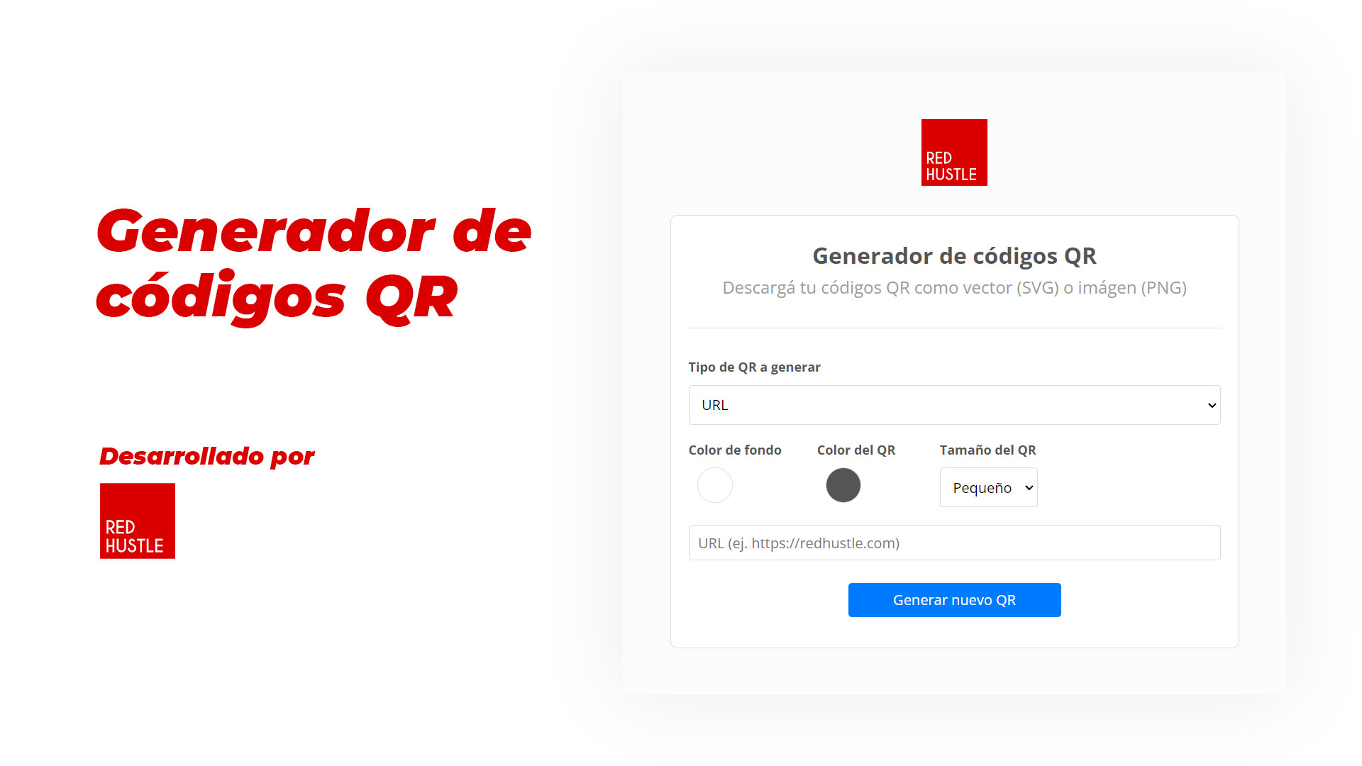 Generar códigos QR gratis, rápido y simple - Red Hustle Blog